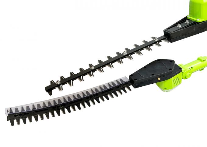 550mm 36V Long Pole Hedge Trimmer Cordless Lightweight Long Cutter Bar ...