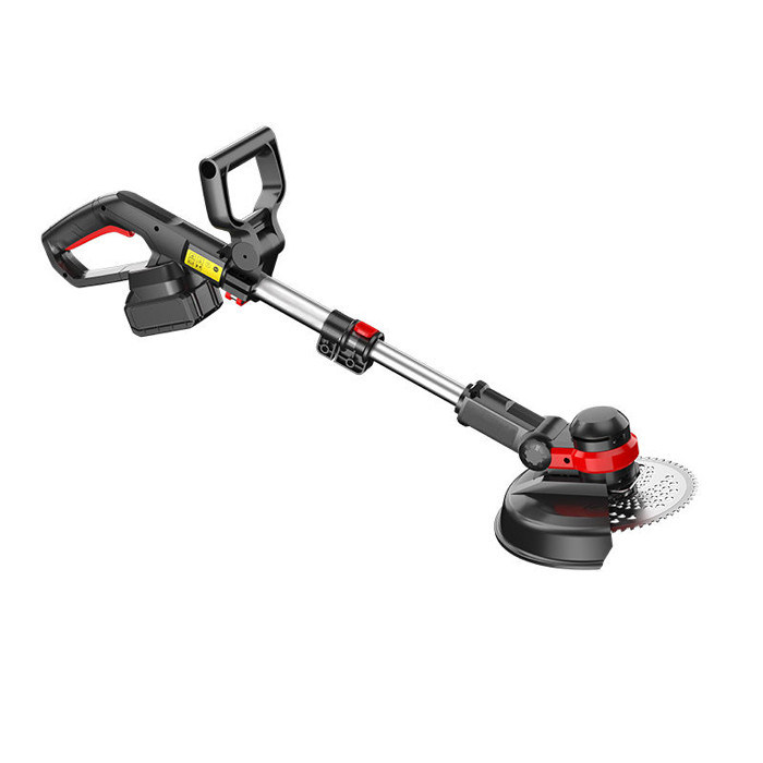 5.5A Electric Cordless Grass Cutter 15 Inch Dual Line Auto Feed Head ...